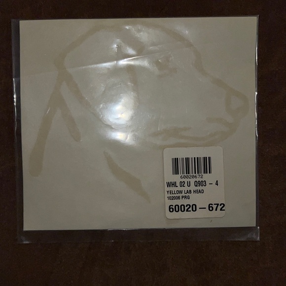 Wall Decor | Yellow Lab Dog Car Window Decal | Poshmark